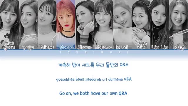 Cherry Bullet (체리블렛) - Q&A LYRICS (Color Coded Lyrics Han/Rom/Eng/가사) - نماشا