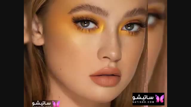 آموزش یک مدل آرایش ساده و شیک نماشا