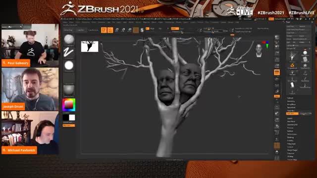 وبینار همه امکانات جدید ZBrush 2021.5 - نماشا